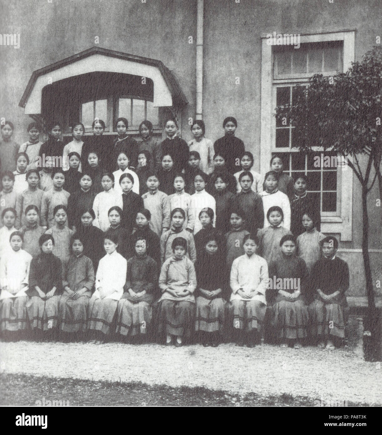 106 Graduation photograph of the Taihoku Girls' High School Stock Photo ...