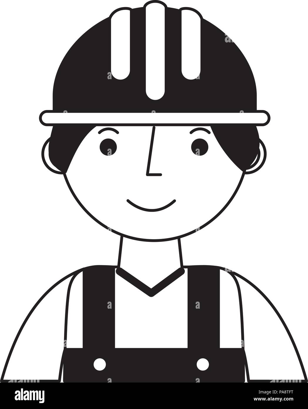 construction builder avatar character Stock Vector Image & Art - Alamy
