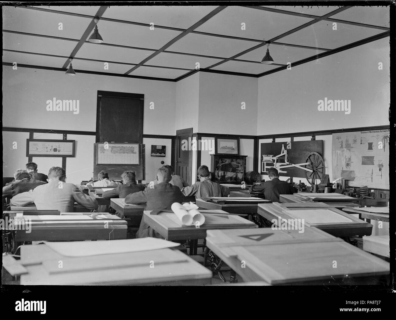Lecture room 19th century hi-res stock photography and images - Alamy