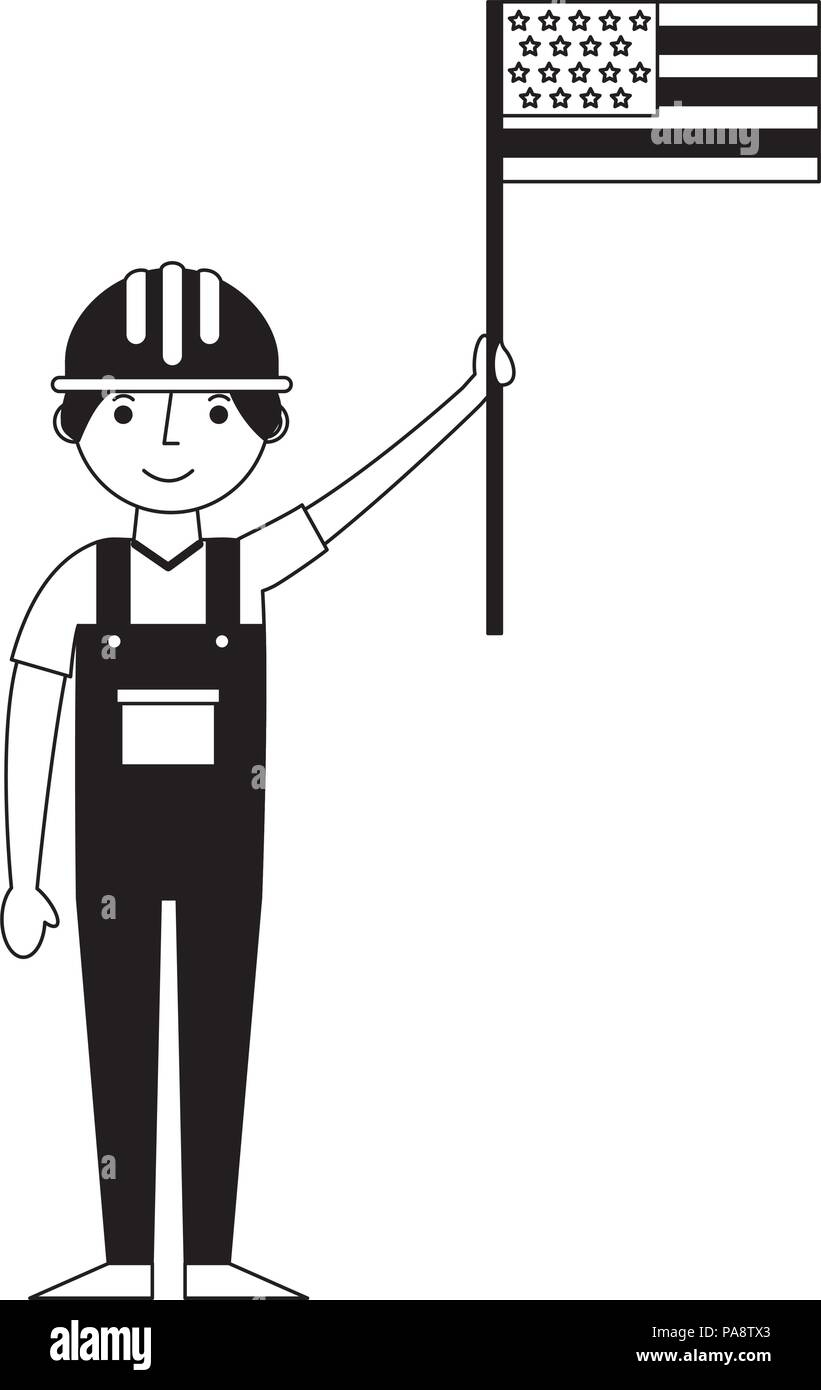 Construction helmet flag Stock Vector Images - Alamy