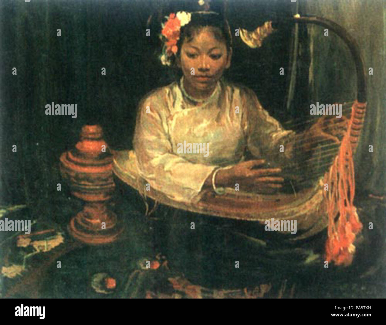 Guqin music hi-res stock photography and images - Alamy