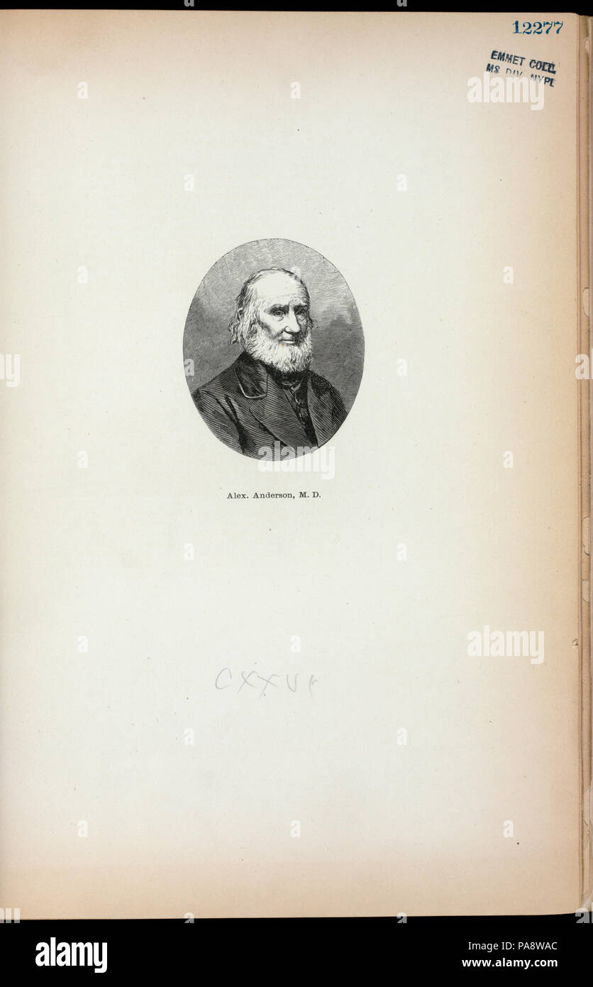 Alexander anderson hi-res stock photography and images - Alamy