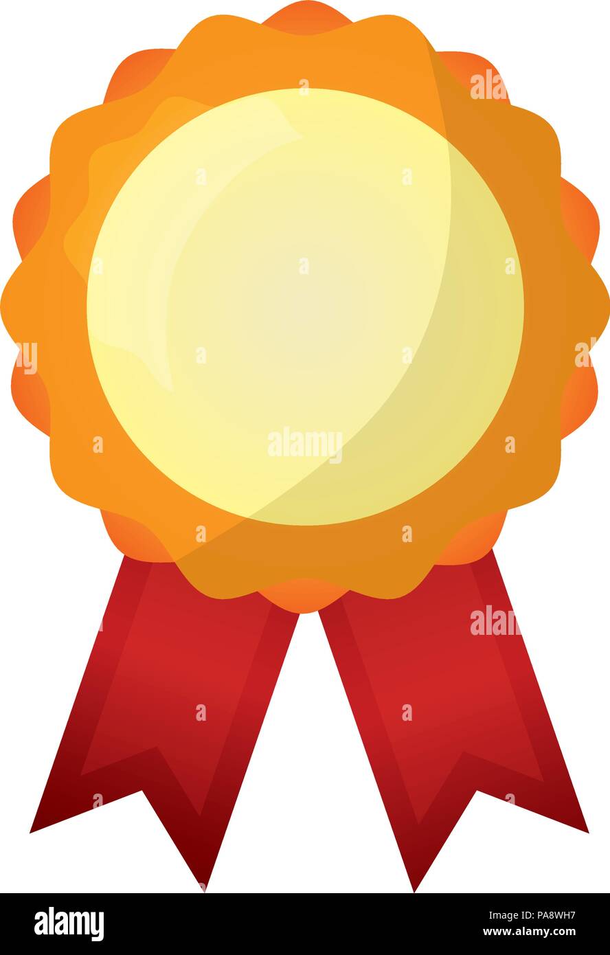 1st prize rosette Stock Vector Images - Alamy