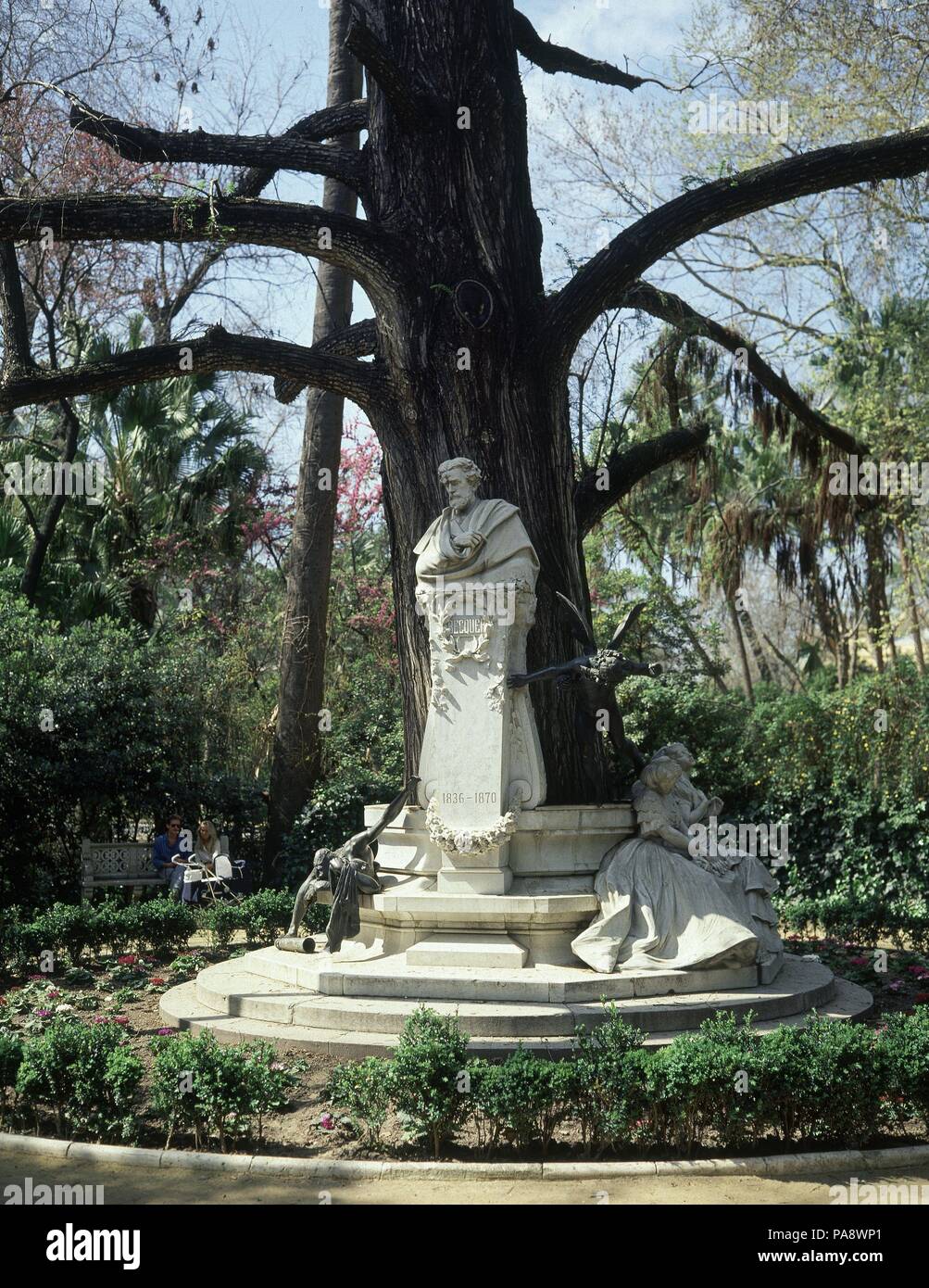 MONUMENTO A BECQUER. Author: Lorenzo Coullaut Valera (1876-1932 ...