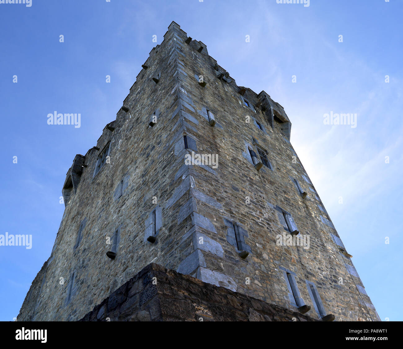 Ross Castle is a 15th-century tower house and keep on the edge of Lough ...