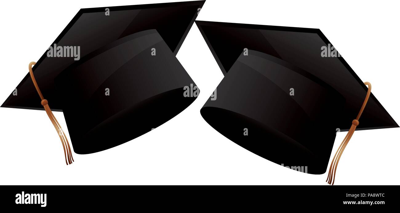 two school graduation hat accessories Stock Vector Image & Art - Alamy
