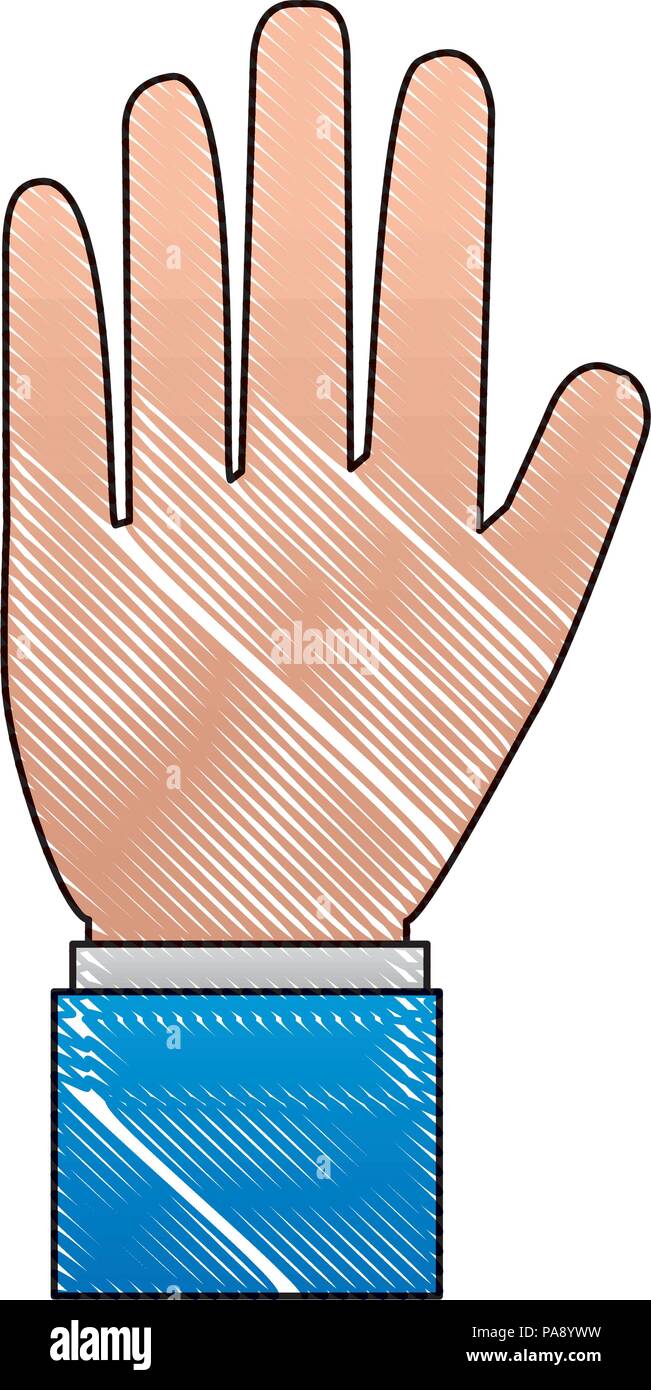 hand human stop icon Stock Vector Image & Art - Alamy