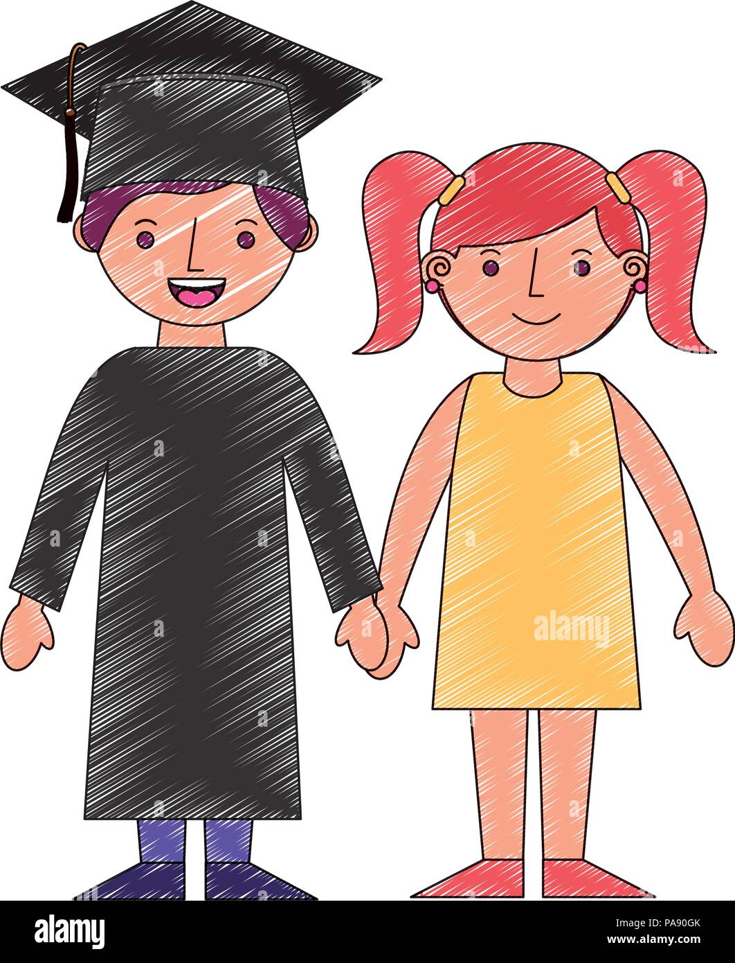 Boy family graduation Cut Out Stock Images & Pictures - Alamy