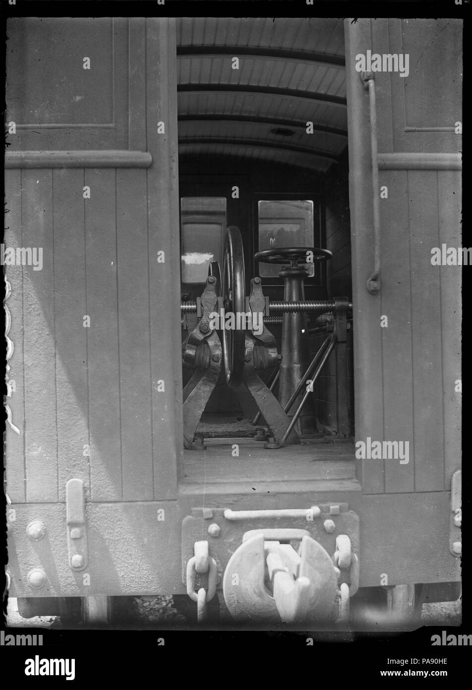 Train guards van hi-res stock photography and images - Alamy
