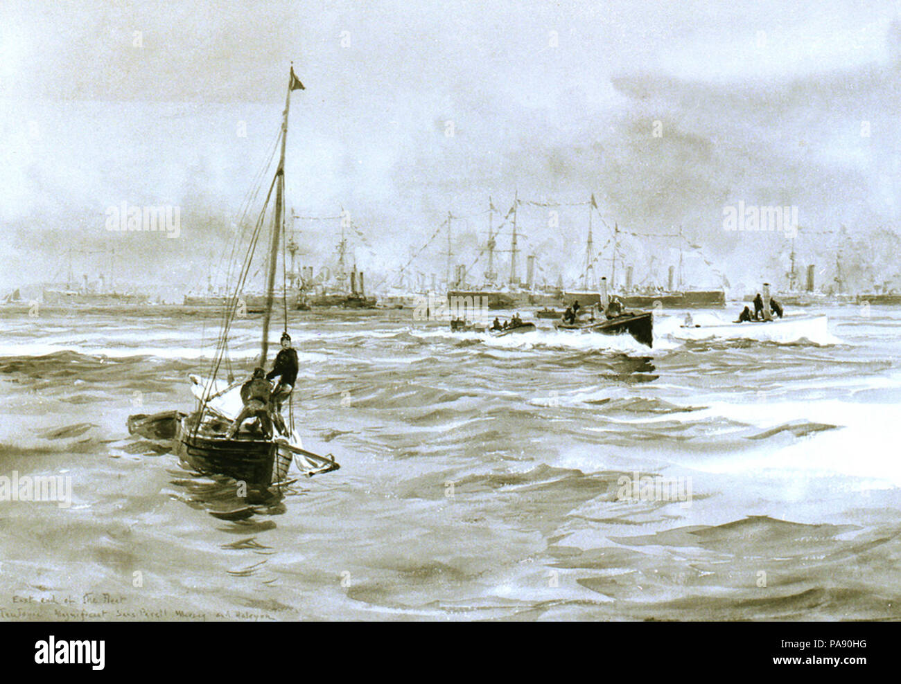 Spithead naval review hi-res stock photography and images - Alamy