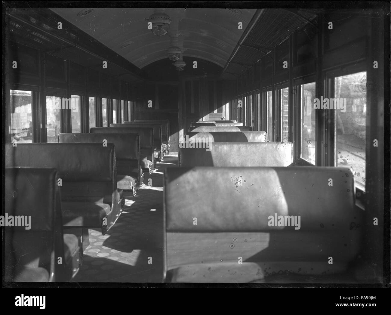 Passenger carriage Black and White Stock Photos & Images - Alamy
