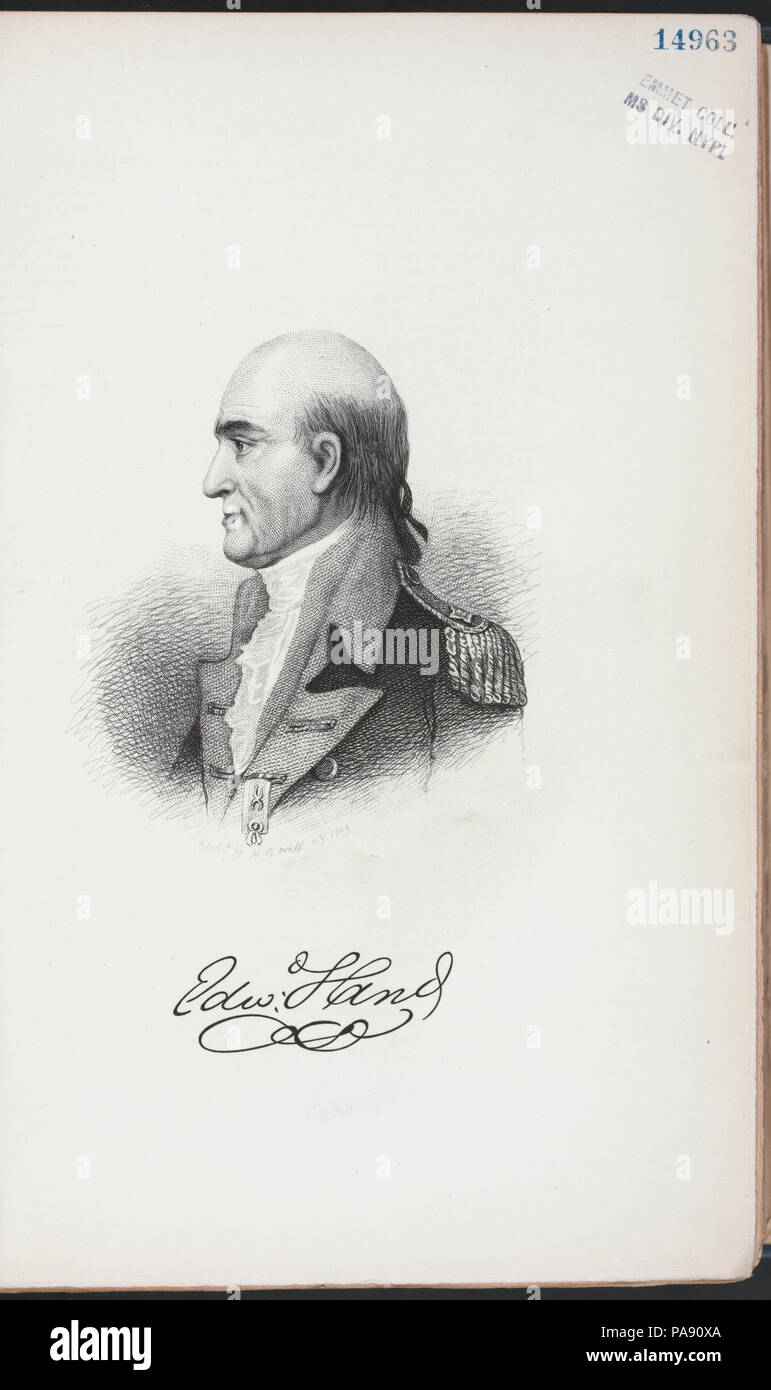 General edward hand hi-res stock photography and images - Alamy