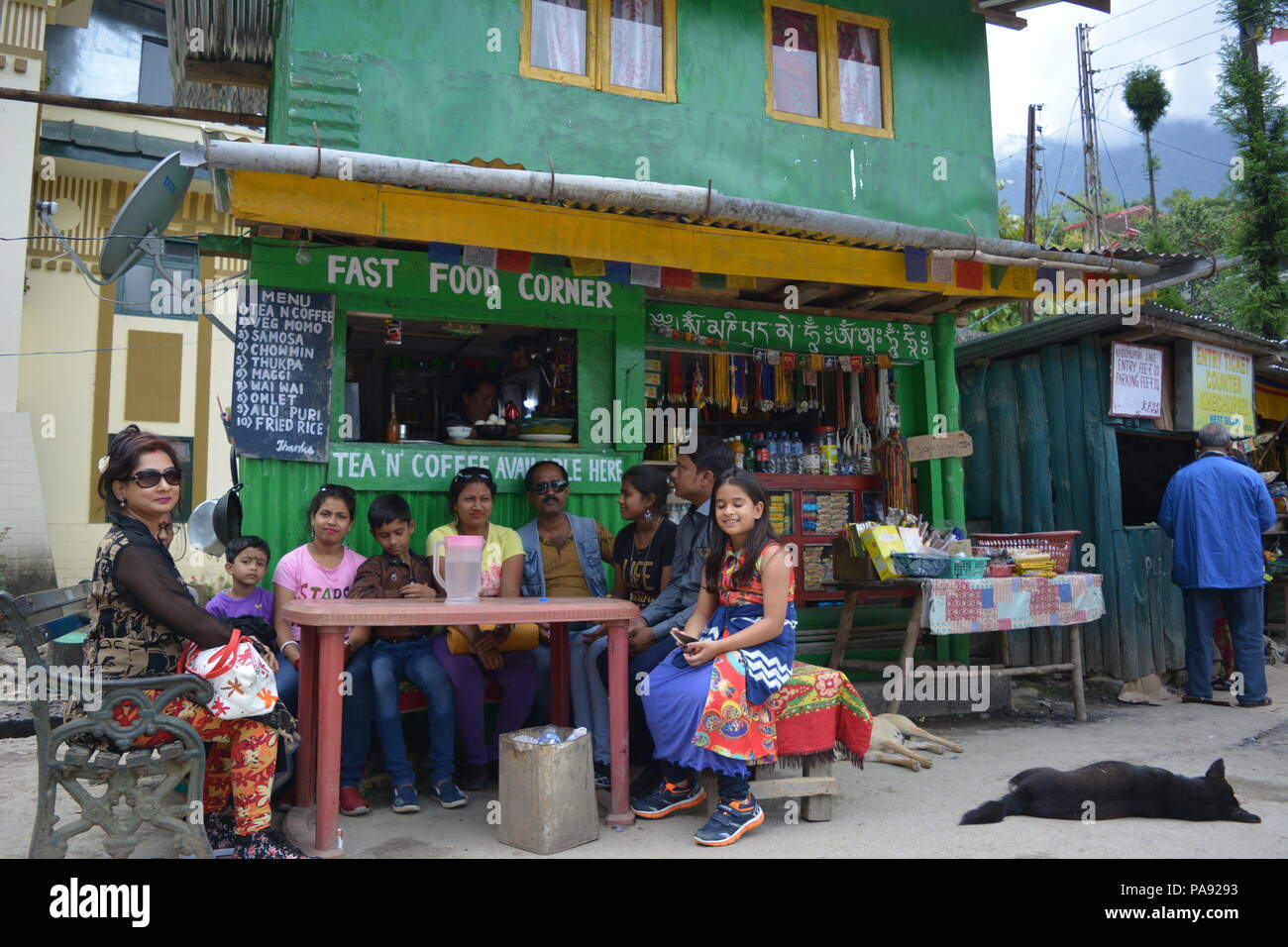 Pelling, West Sikkim, India. Travel photo Stock Photo - Alamy