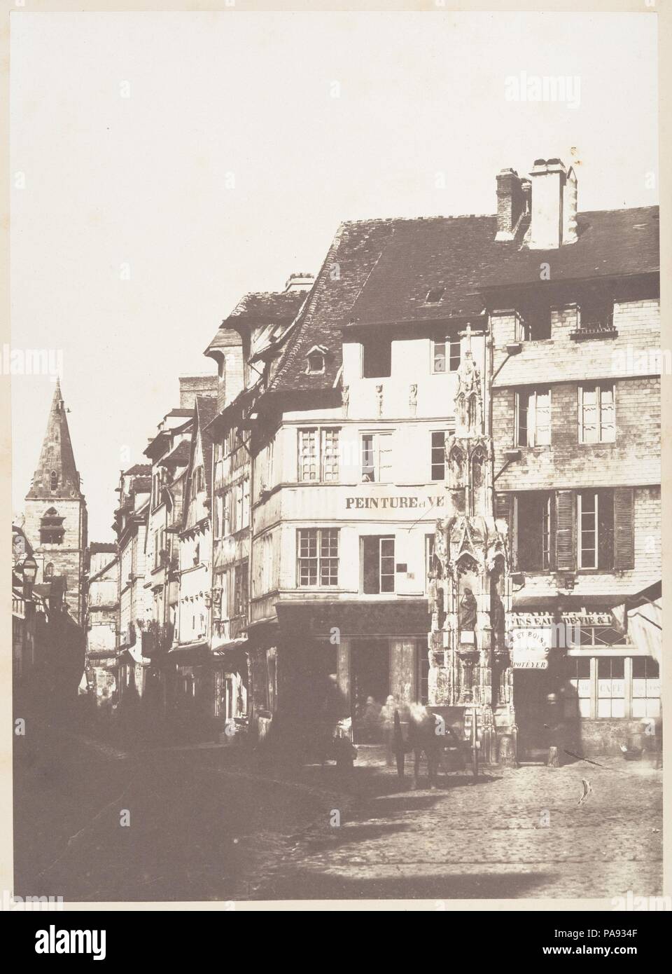 Fontaine de la Croix de Pierre, Rouen. Artist: Edmond Bacot (French ...
