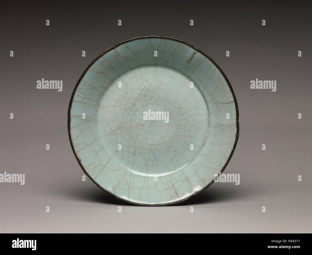 Dish. Culture: China. Dimensions: Diam. 8 5/8 in. (21.9 cm). Date: late ...