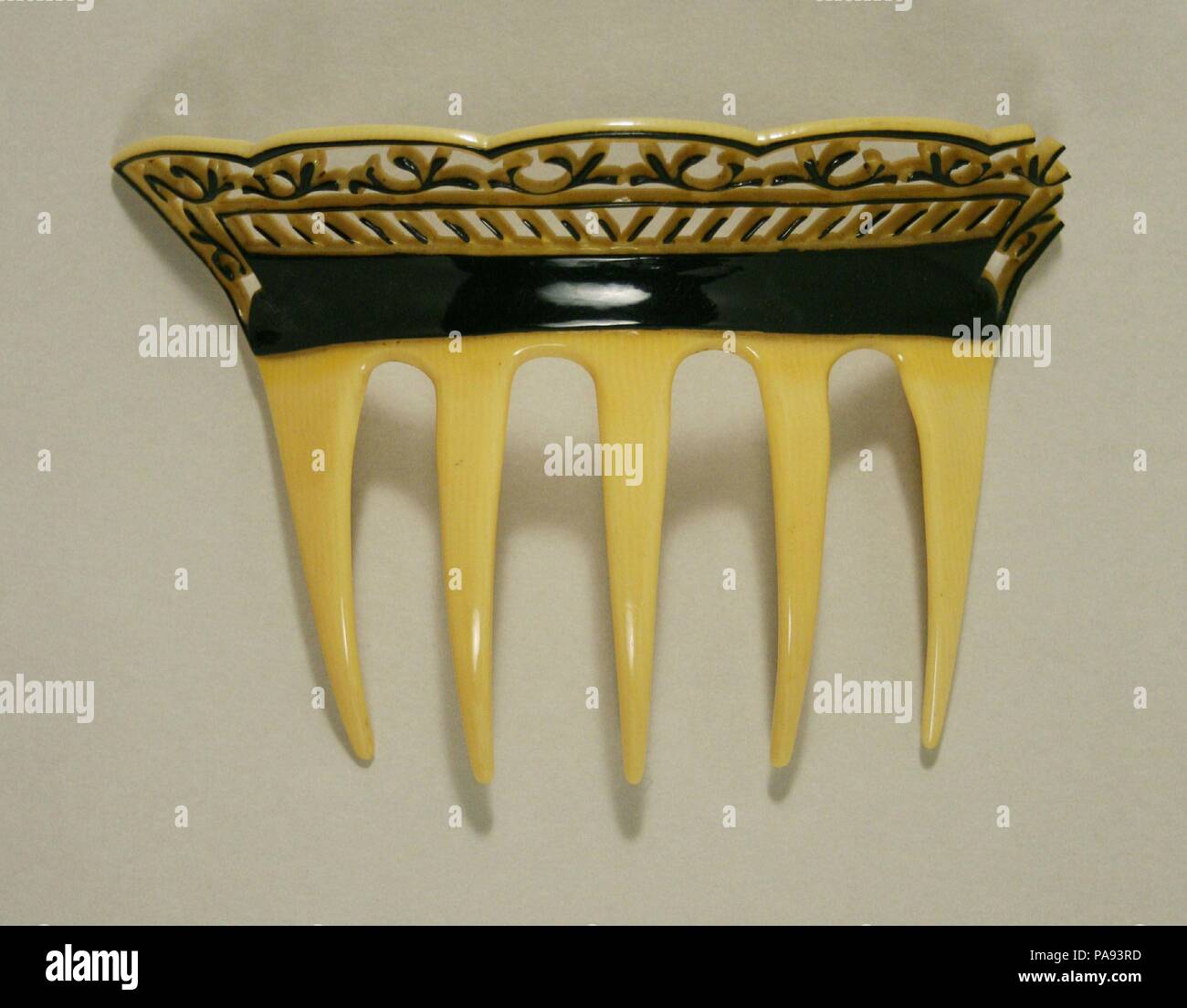 Comb. Culture: American. Date: late 1880s. Museum: Metropolitan Museum ...