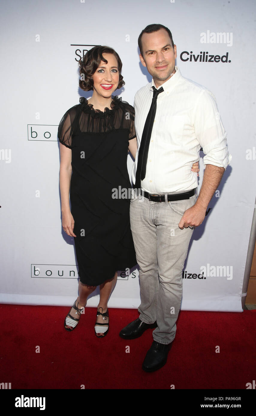 the Premiere Of Sony Pictures Classics' 'Boundaries' Featuring: Kristen Schaal, Rick Blomquist ...
