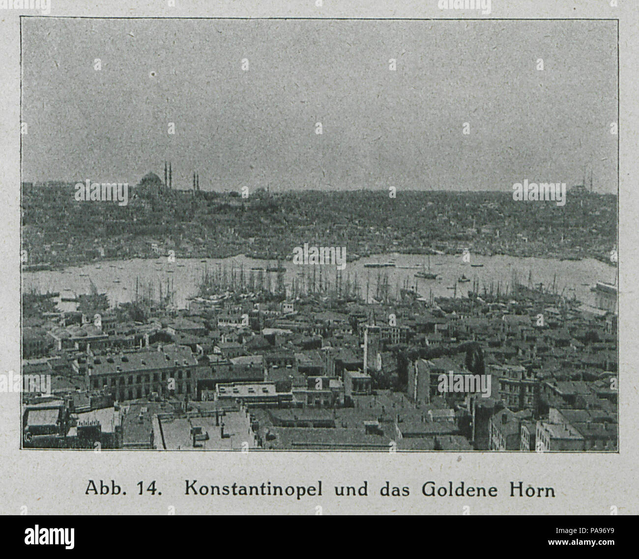149 Konstantinopel und das Goldene Horn - Banse Ewald - 1919 Stock ...