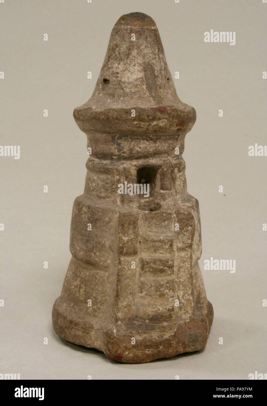 Temple Model. Culture: Aztec. Dimensions: Height 4-1/2 in.. Date: 15th ...