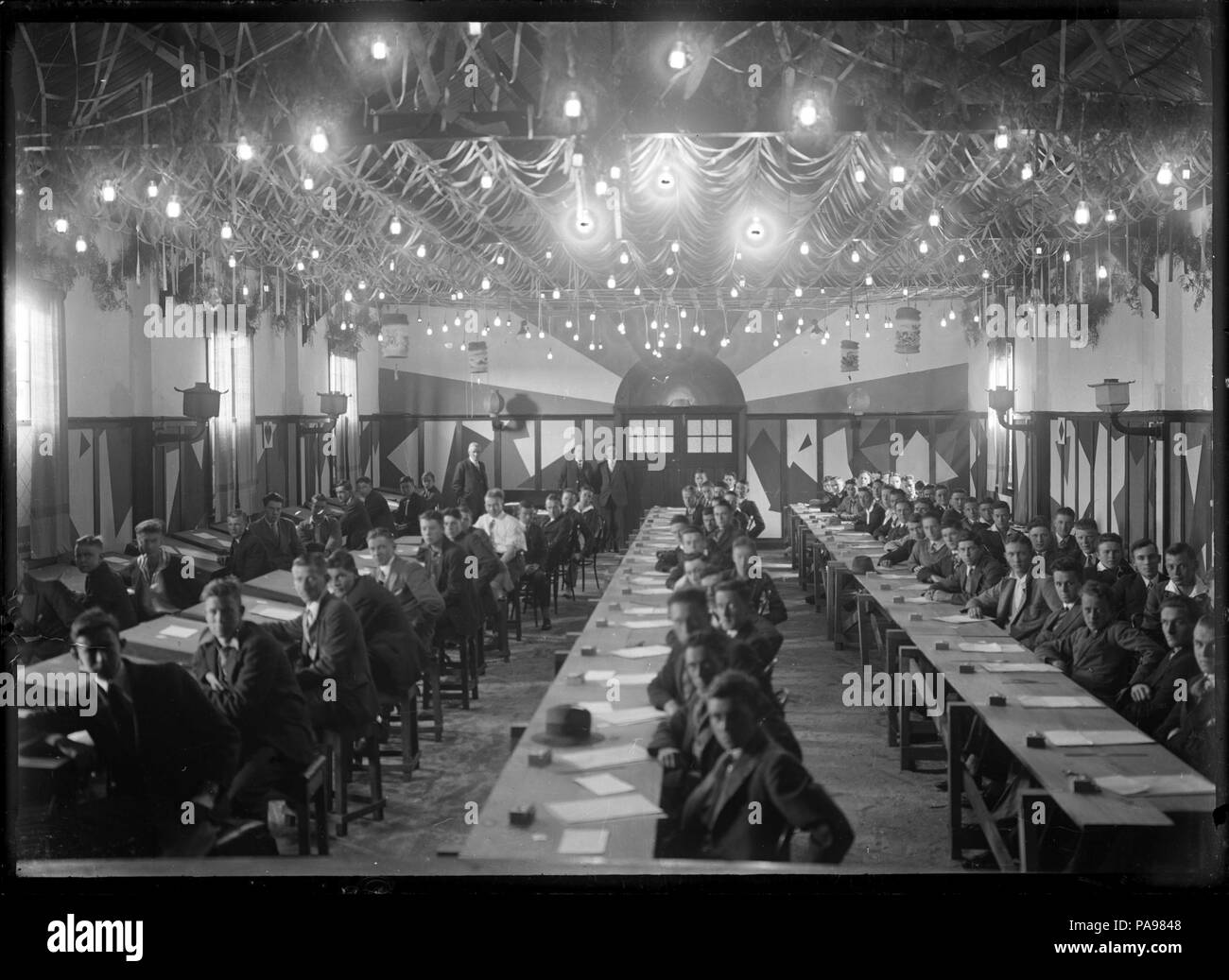 Large hall 1930 hi-res stock photography and images - Alamy