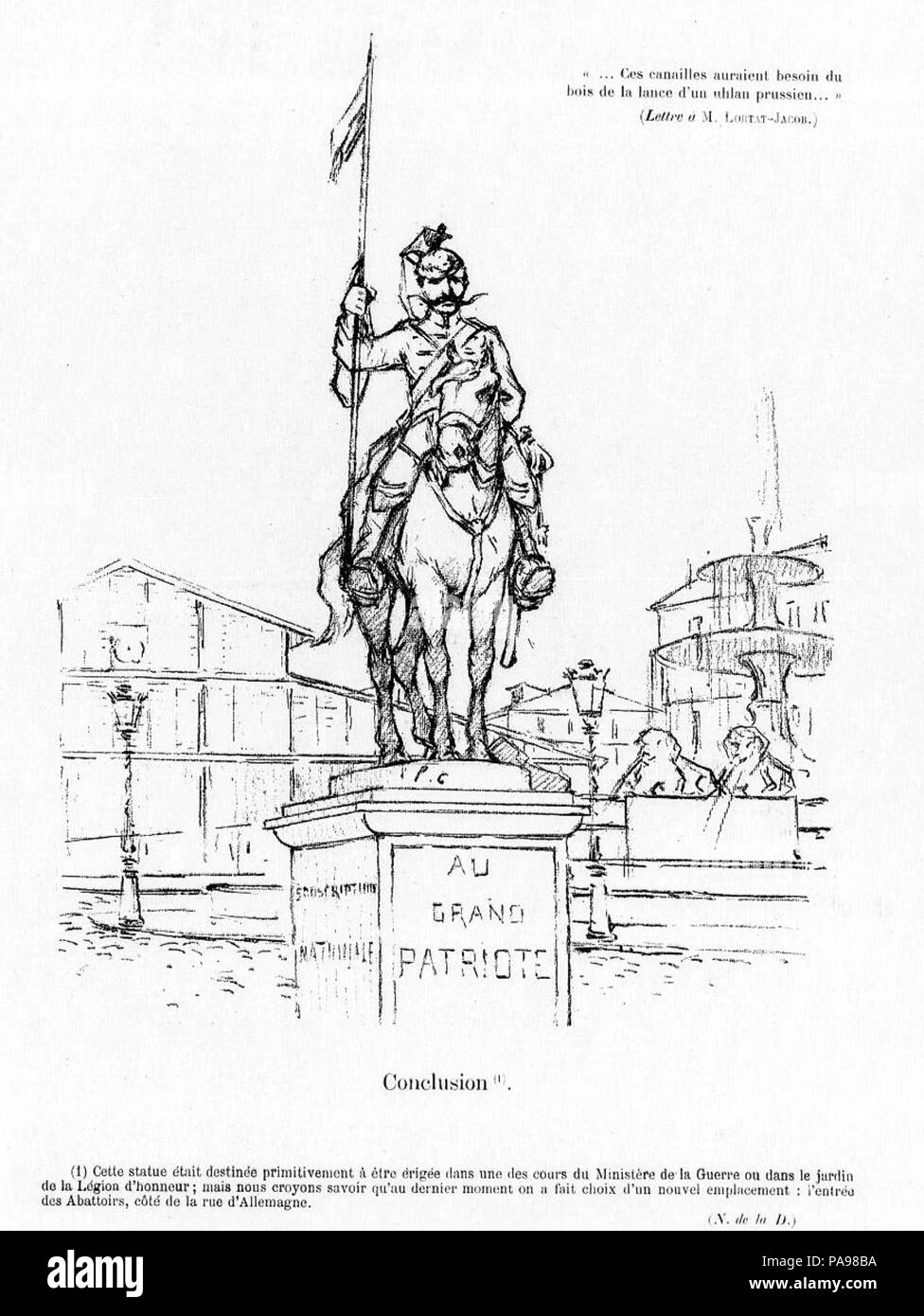 Chevalier sculpture Cut Out Stock Images & Pictures - Alamy