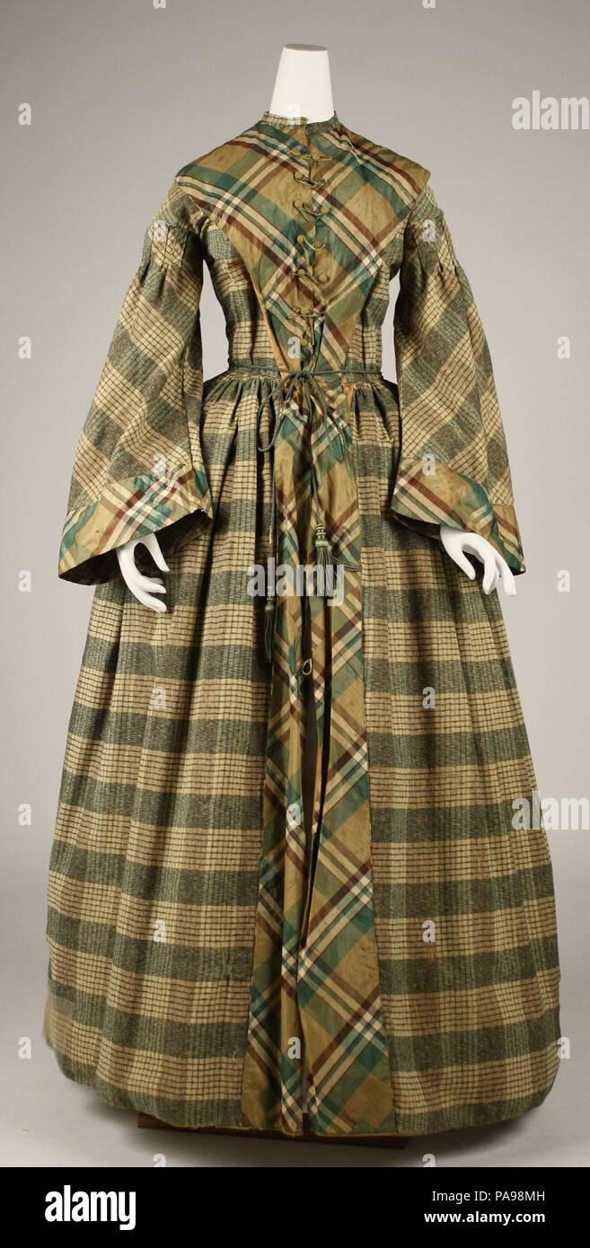 Dressing gown. Culture: American. Date: mid-19th century. Museum ...