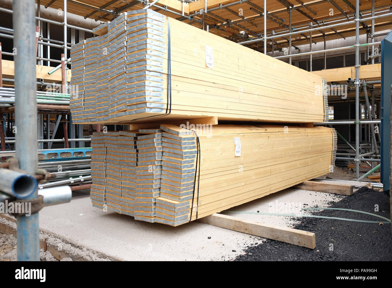 July 208 - British construction site Stock Photo - Alamy