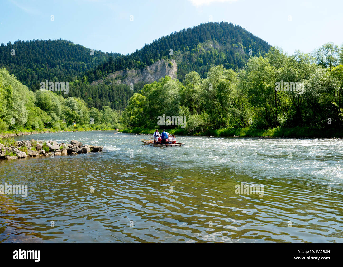 River rafting on dunajec river hi-res stock photography and images - Alamy