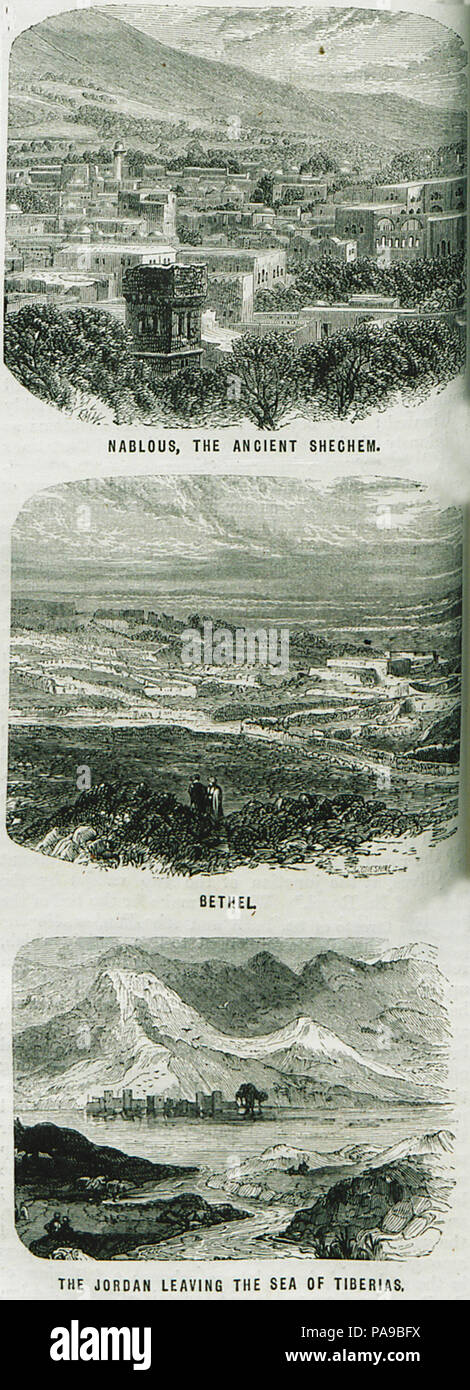 180 Nablous, the ancient Shekhem The Jordan leaving the sea of Tiberias ...