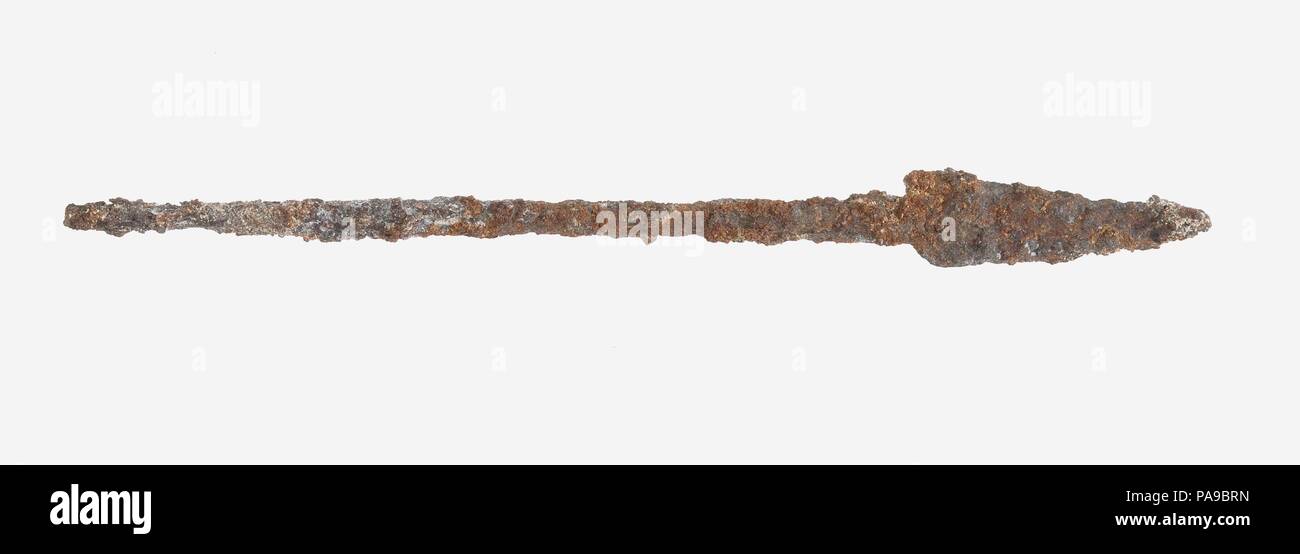 Arrowhead. Dimensions: l. 9 cm (3 9/16 in). Dynasty: Dynasty 18. Reign ...