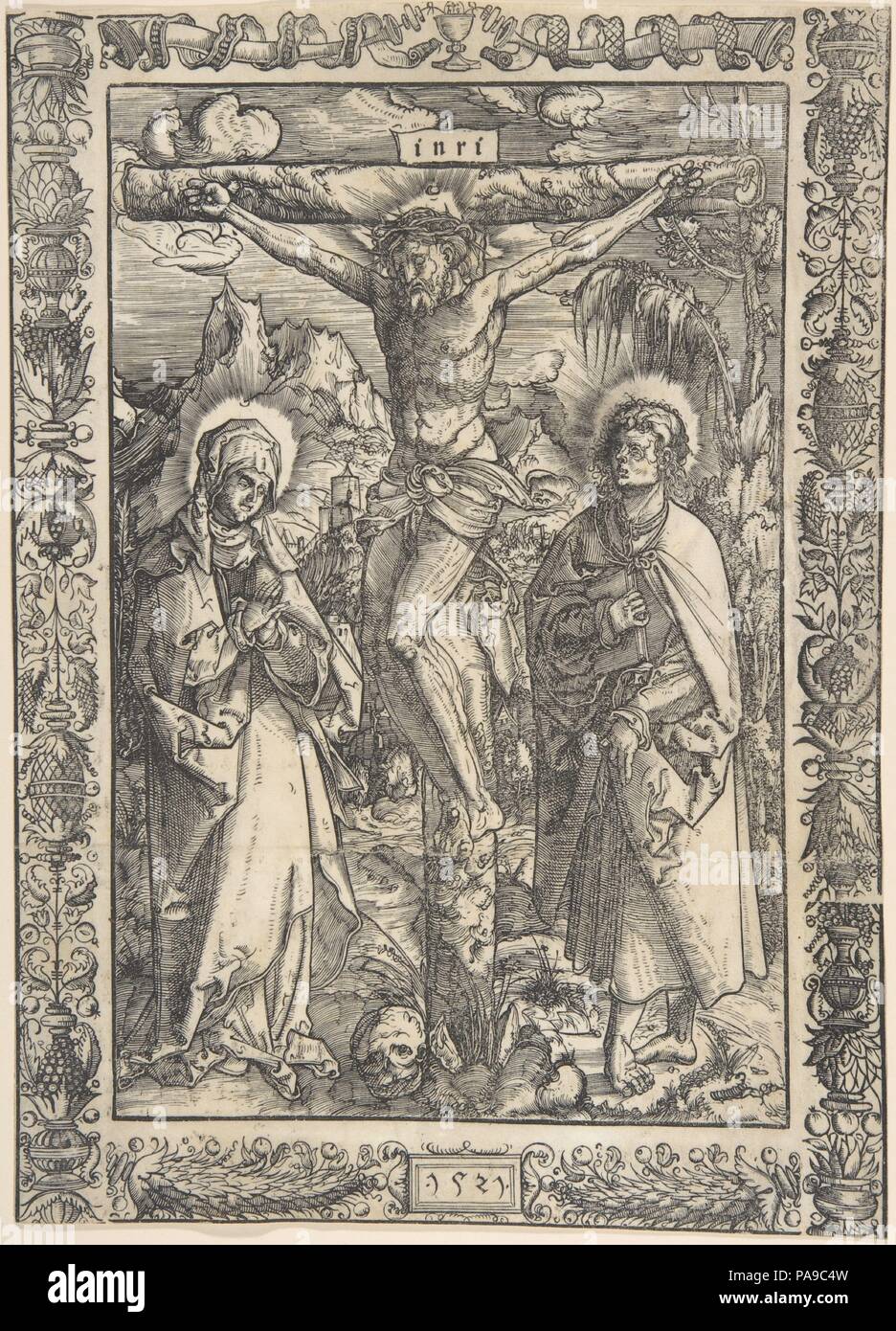 The Crucifixion. Artist: Monogrammist G.Z. (German, active ca. 1514-21 ...