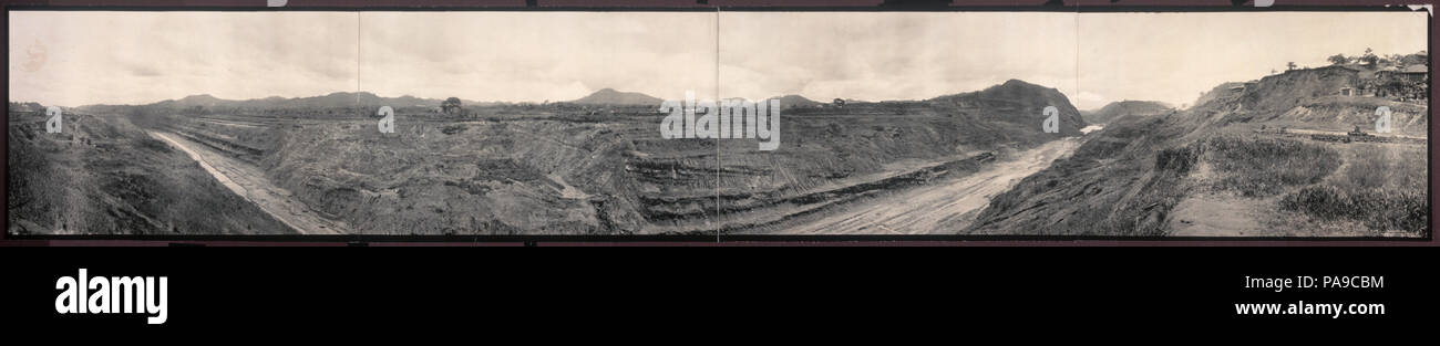 360 Culebra Cut, Panama Canal LCCN2007663304 Stock Photo - Alamy