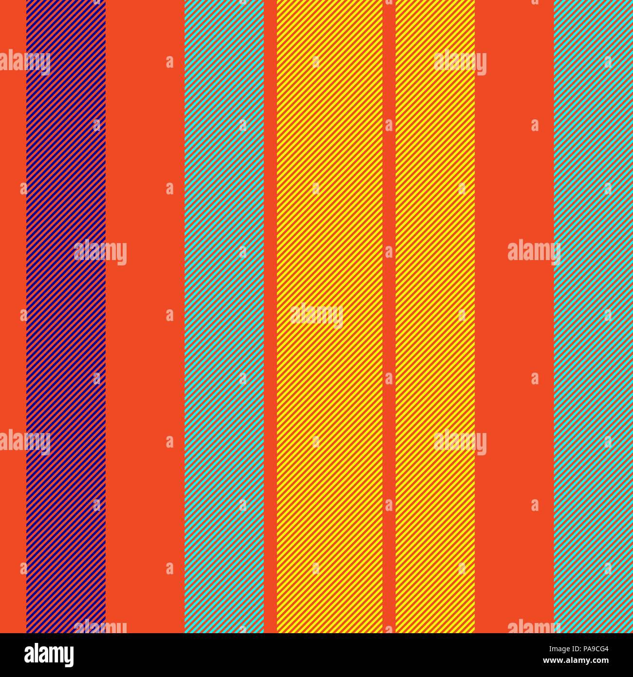 Orange pop art colored striped diagonal fabric texture seamless pattern ...