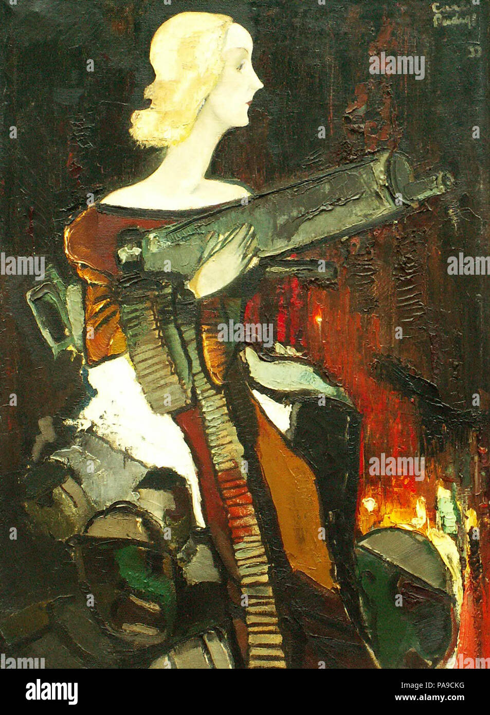 Madonna with gun hi-res stock photography and images - Alamy