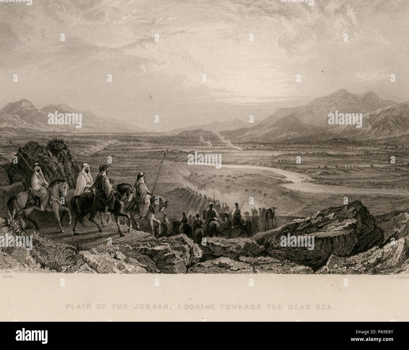 Plain of the dead sea hi-res stock photography and images - Alamy