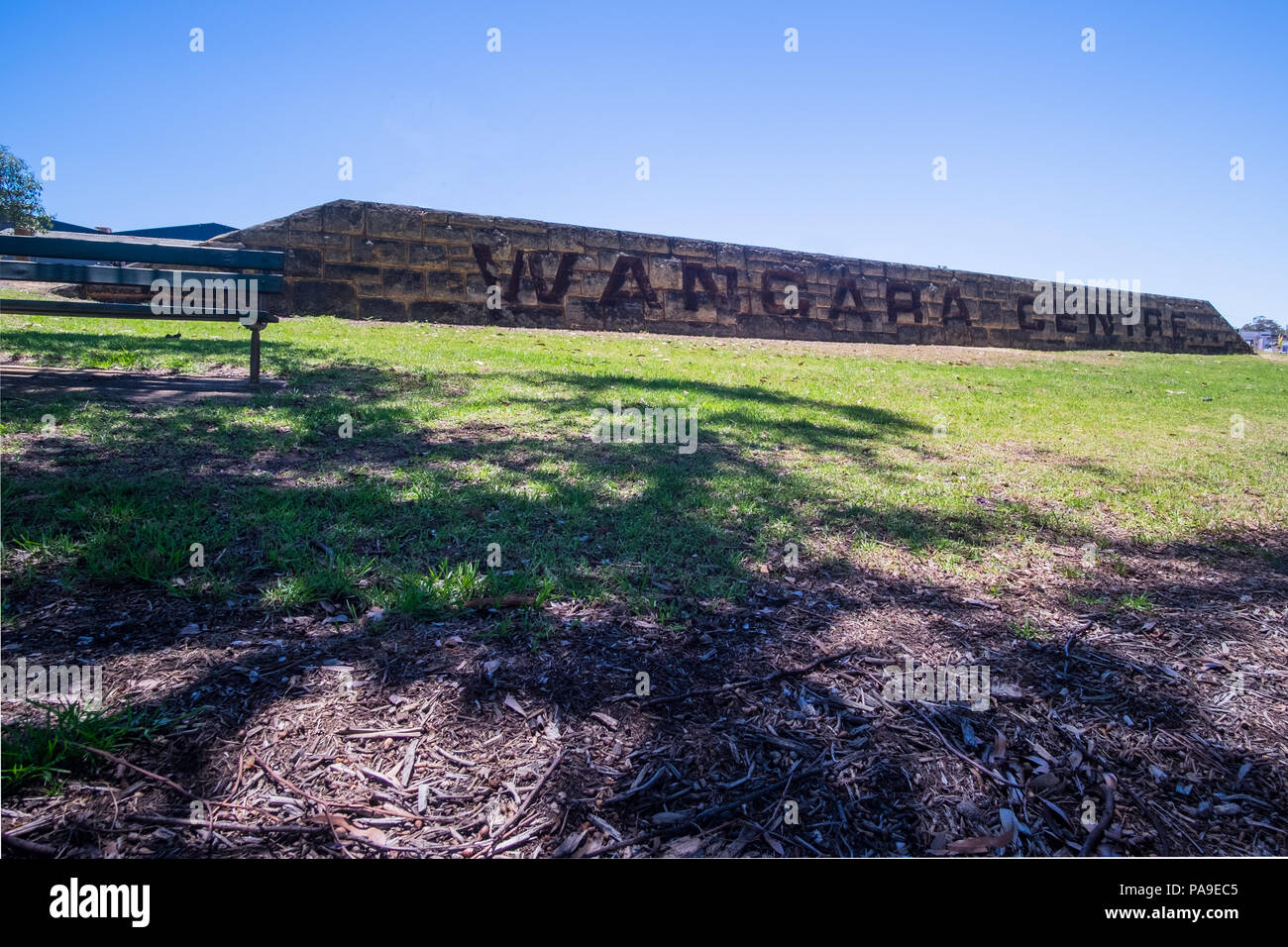 Entry to Wangara Industrial Area from Luisini Park in Wanneroo Perth ...