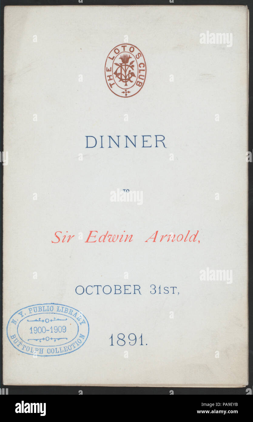 Sir edwin arnold hi-res stock photography and images - Alamy