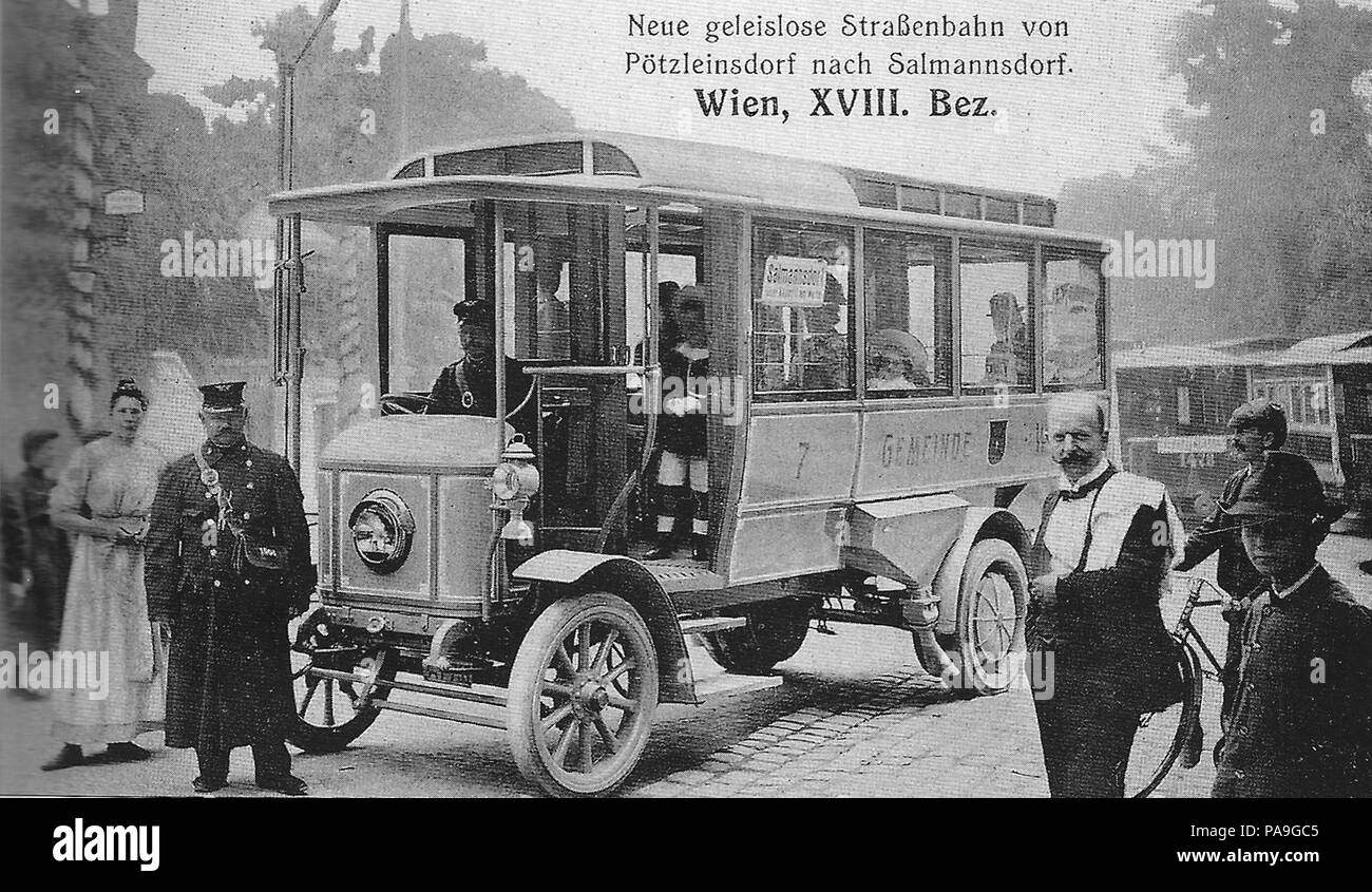 Austrian buses Black and White Stock Photos & Images - Alamy
