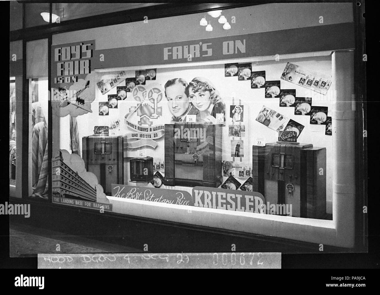 Retail display antique Black and White Stock Photos & Images - Alamy