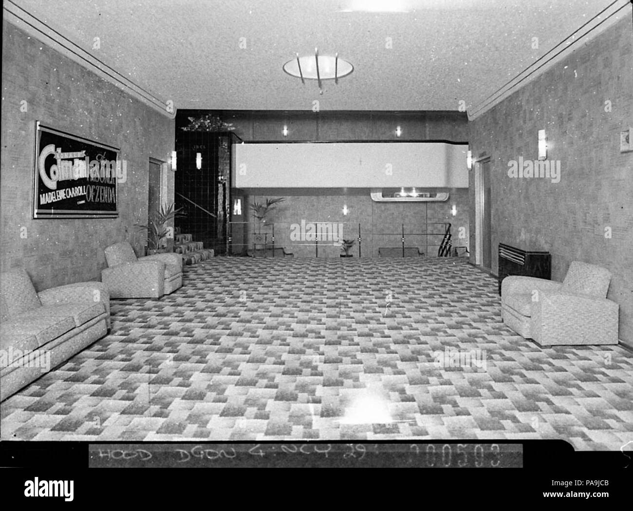 Cinematic buildings Black and White Stock Photos & Images - Alamy