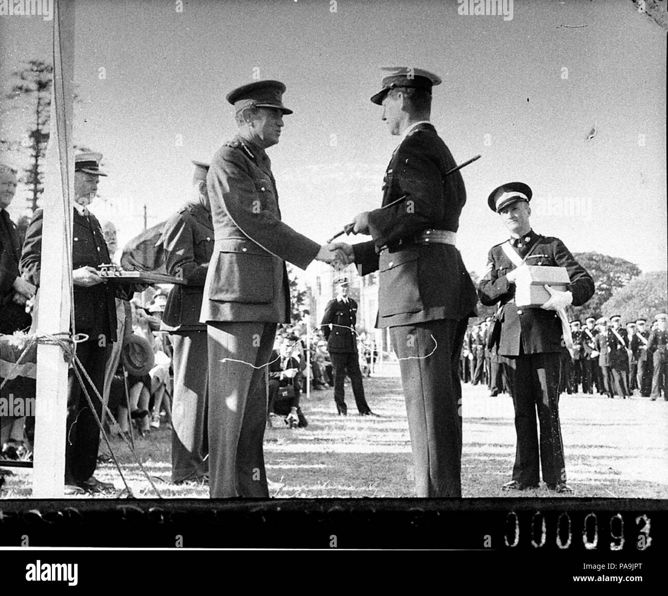 238 SLNSW 12587 St Johns Ambulance parade The Governor Lord Wakehurst ...