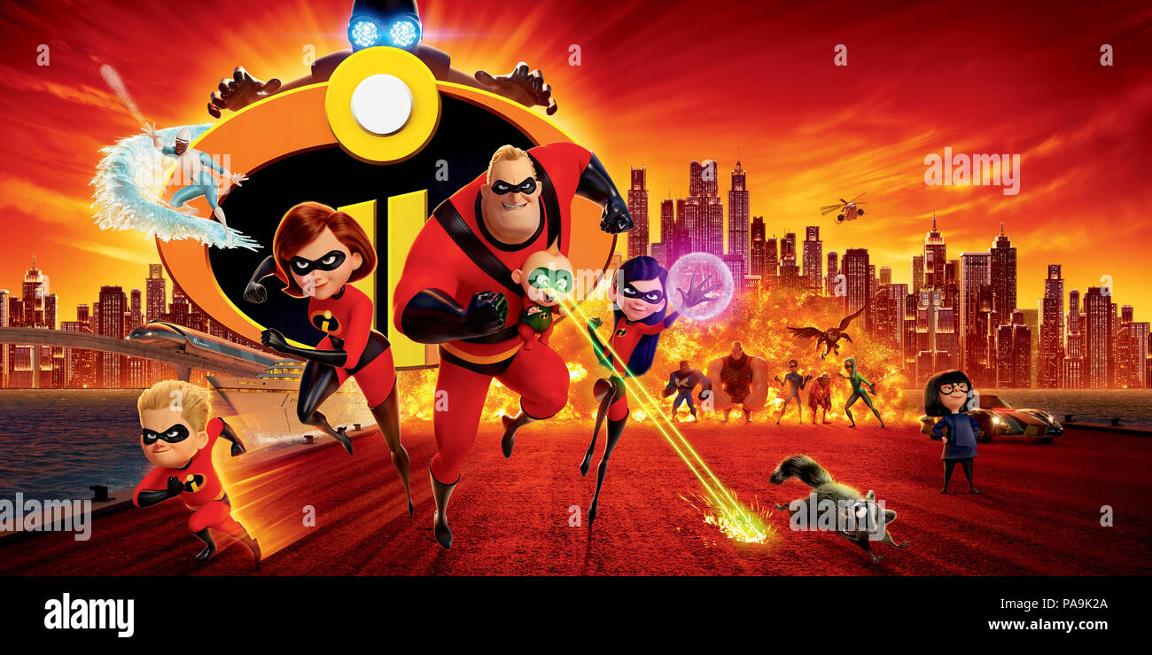 RELEASE DATE: June 15, 2018 TITLE: Incredibles 2 STUDIO: Pixar DIRECTOR: Brad Bird PLOT: Bob ...