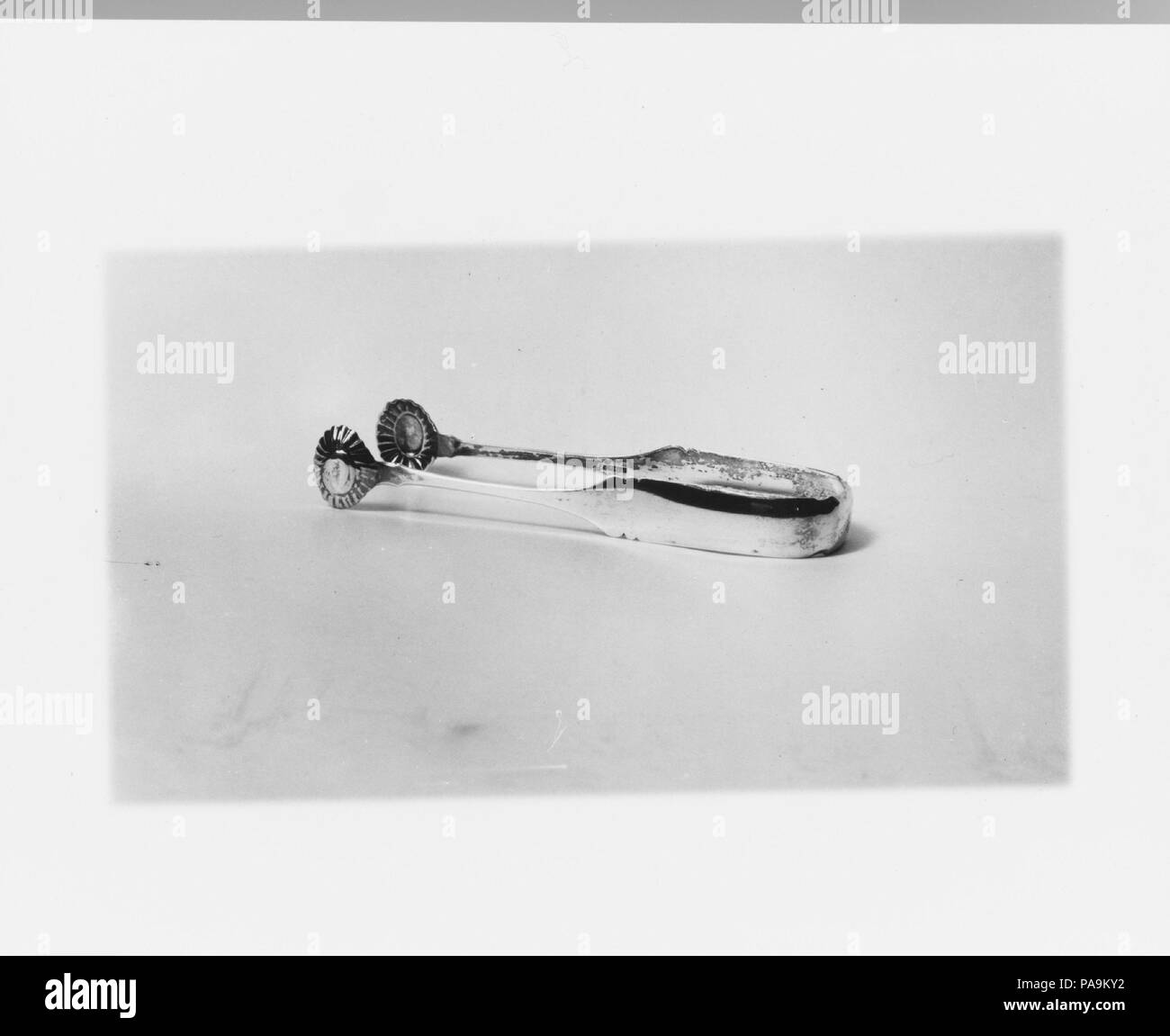 Tongs. Culture: American. Dimensions: L. 6 in. (15.2 cm). Maker: J ...