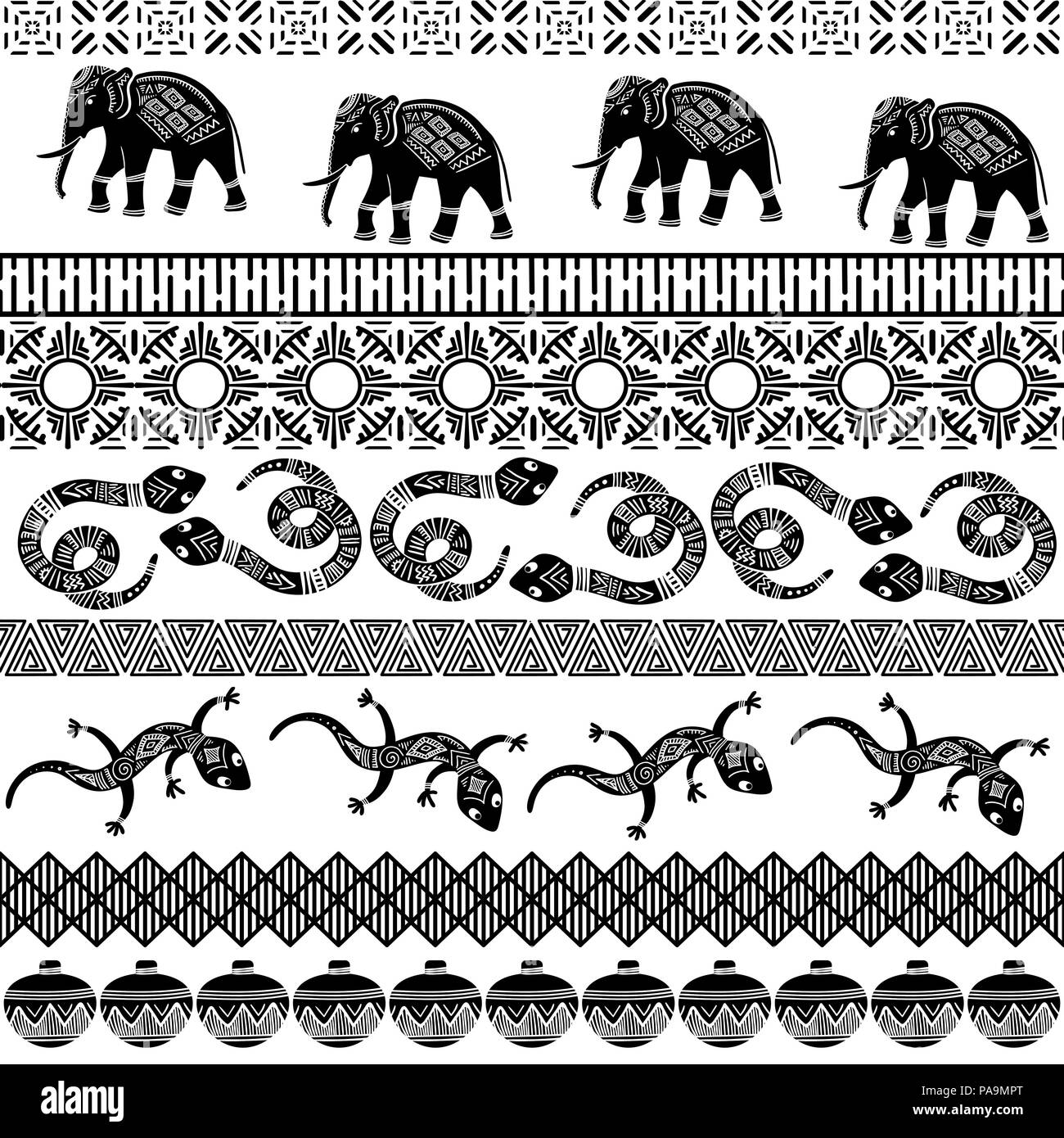 African Tribal Art Animals