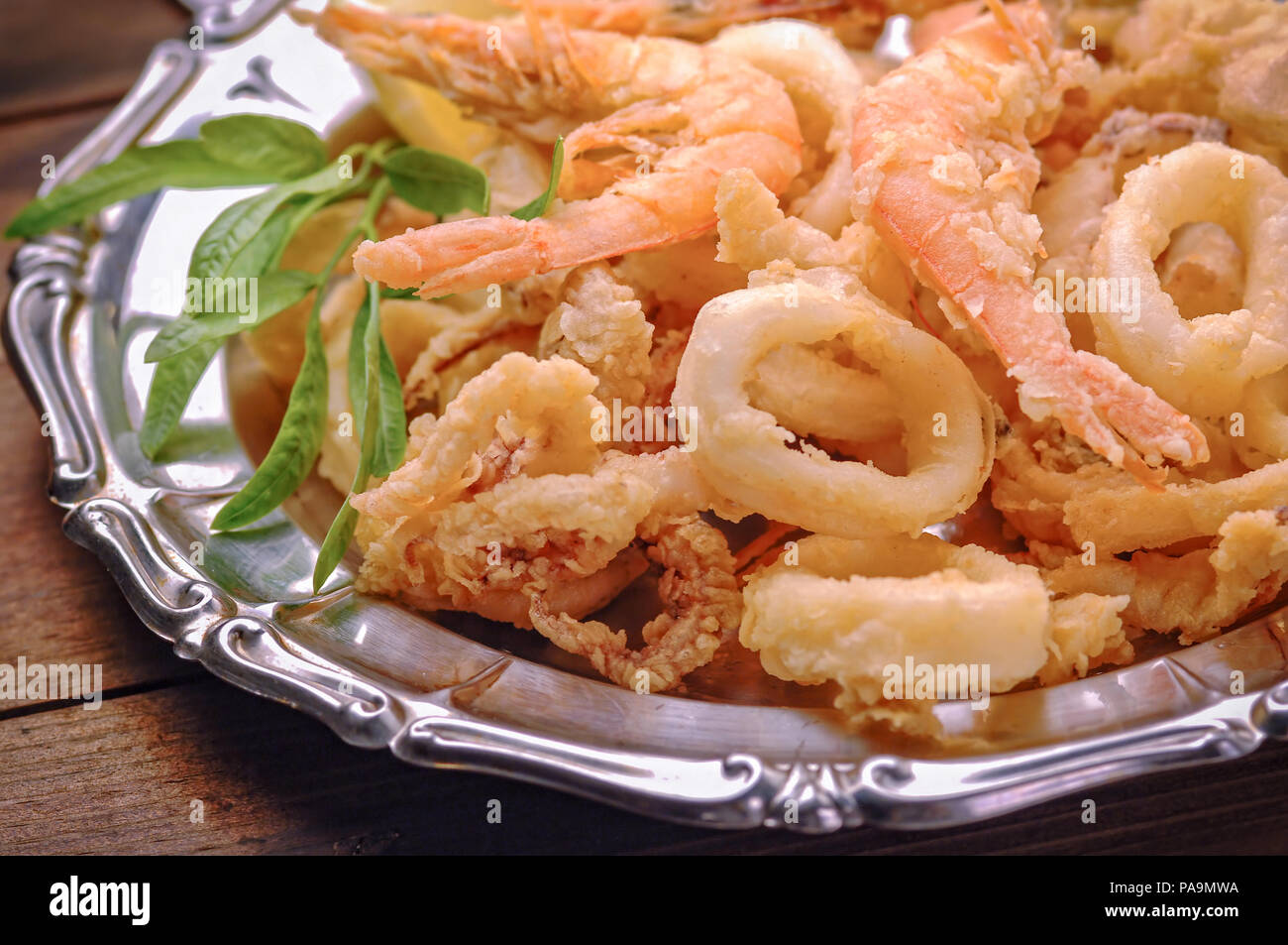 Calamari background hi-res stock photography and images - Alamy