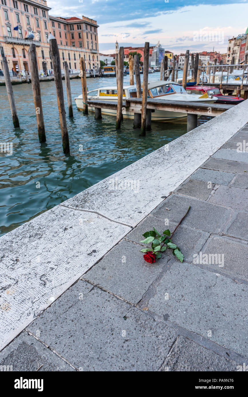 Rose decoration canal hi-res stock photography and images - Alamy