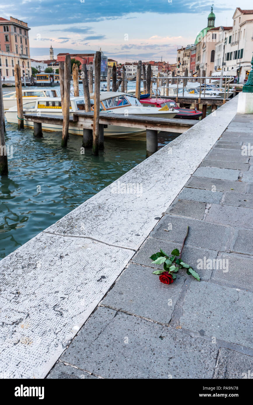 Rose decoration canal hi-res stock photography and images - Alamy