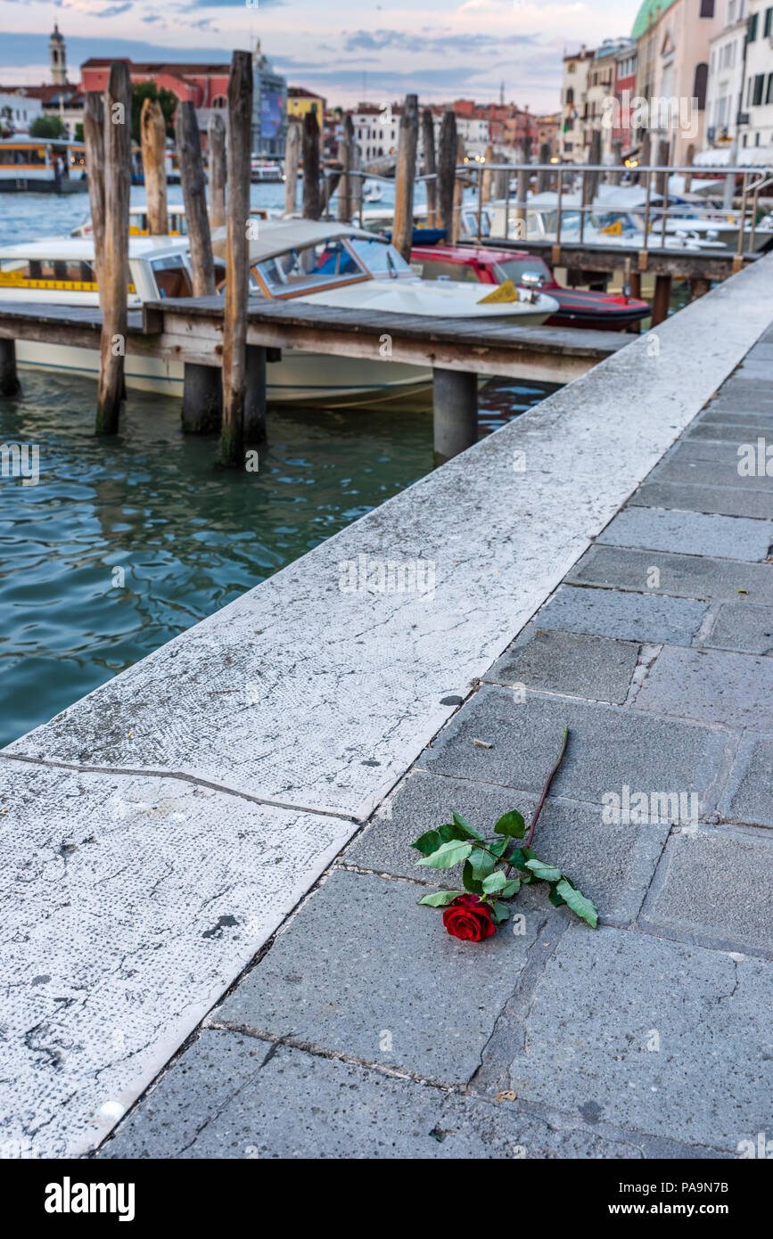 Rose decoration canal hi-res stock photography and images - Alamy