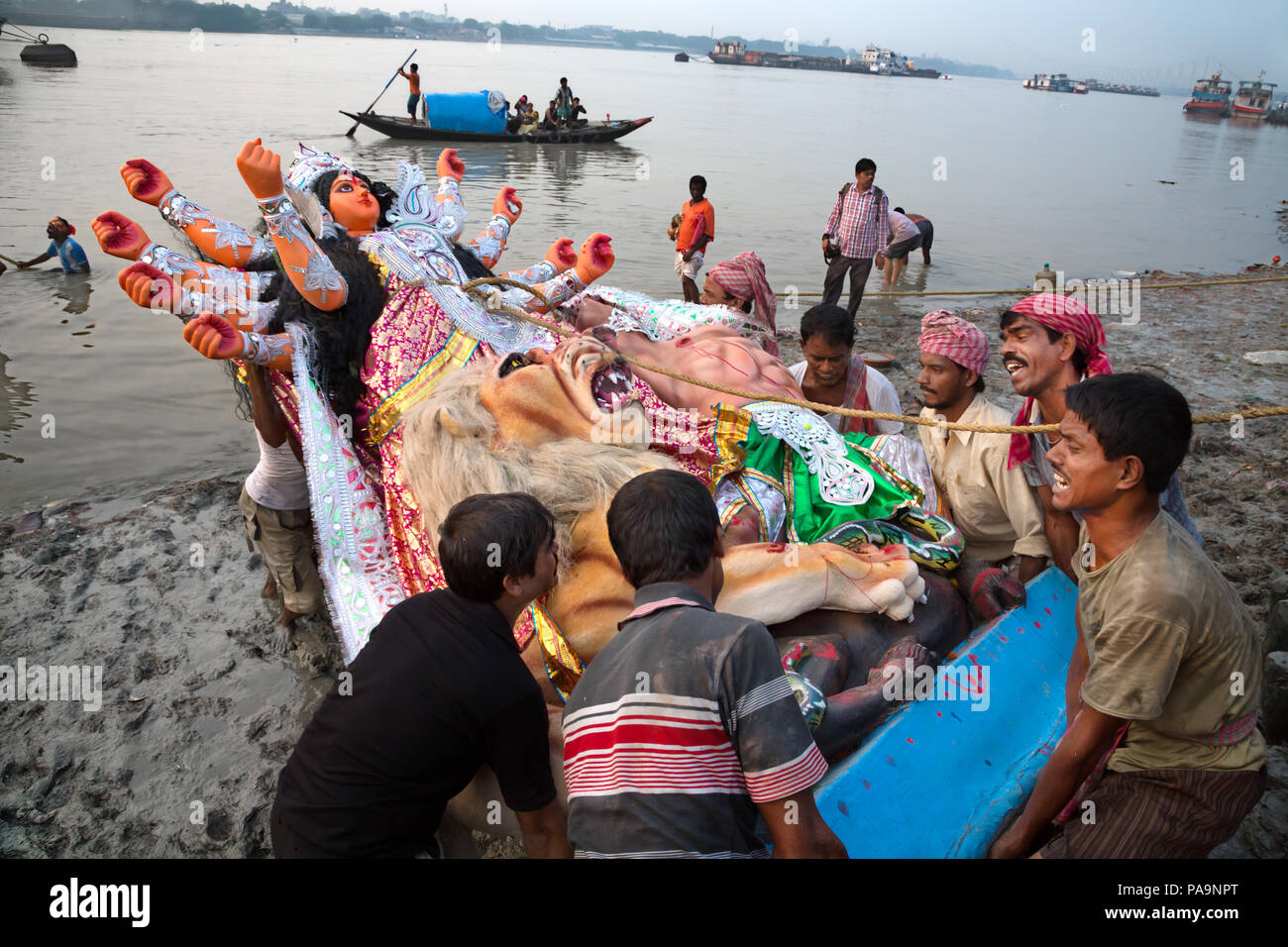 Durga puja bengali festival hi-res stock photography and images - Alamy