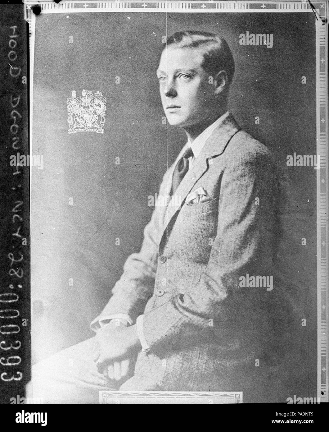 Prince edward of the united kingdom Black and White Stock Photos ...